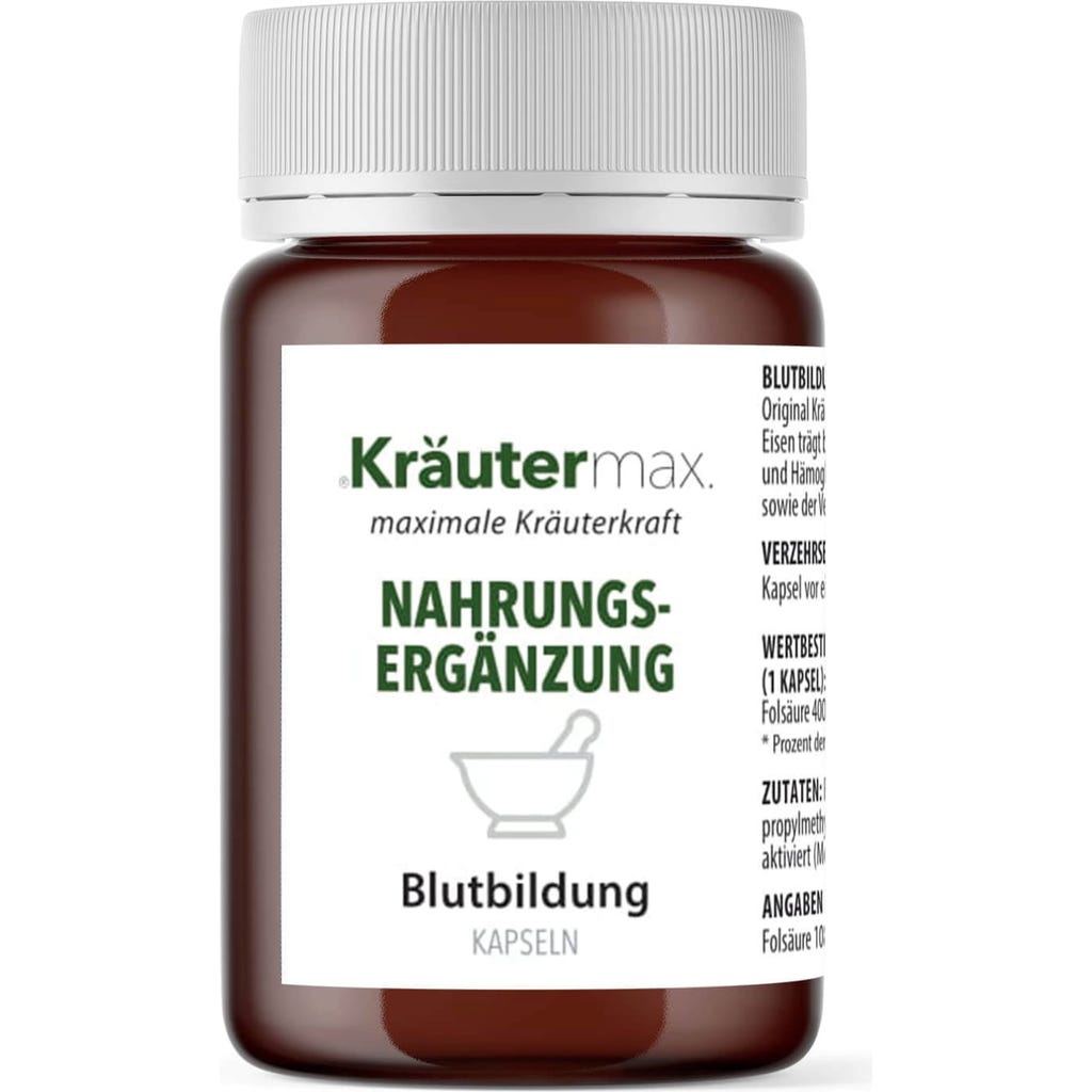 Kapsule "Hematopoeza", 90 kaps - Kräuter Max - VitalAbo online shop