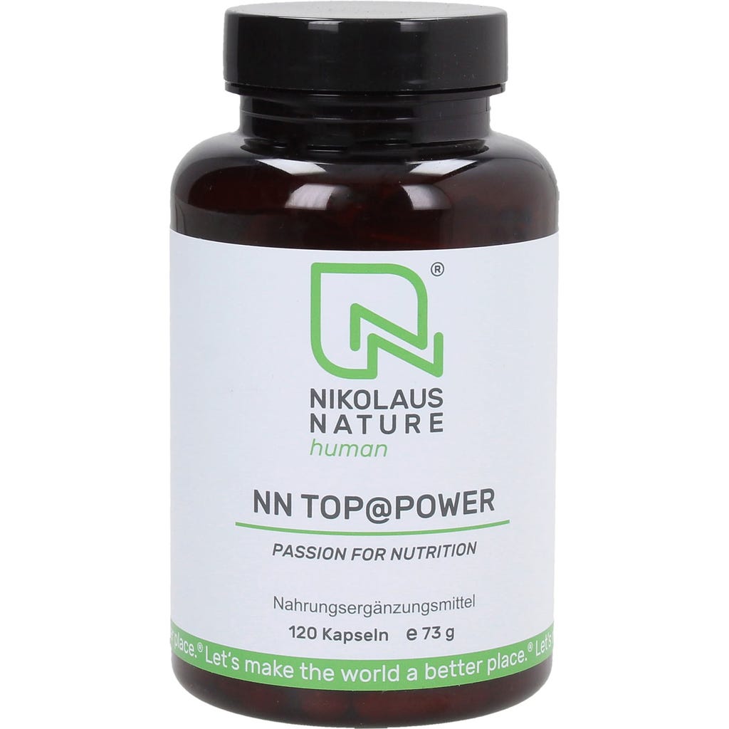 NN Top@Power®, 120 kapselia - Nikolaus - Nature - VitalAbo verkkokauppa