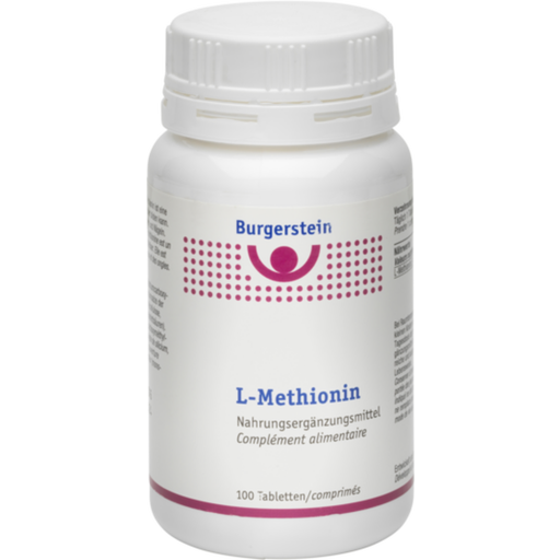 L-Methionin, 100 Tabletten - Burgerstein - VitalAbo