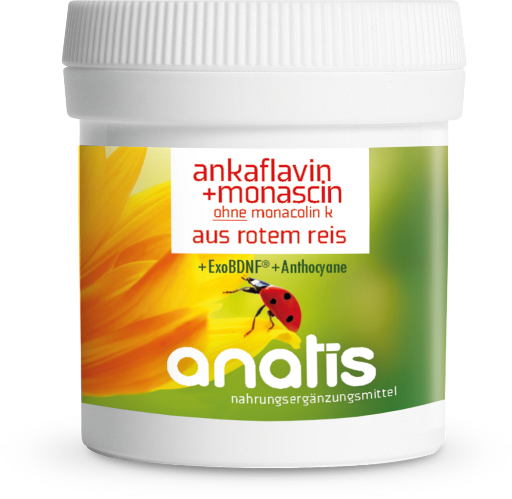 Ankaflavin + Monascin + ExoBDNF® - anatis Naturprodukte - VitalAbo