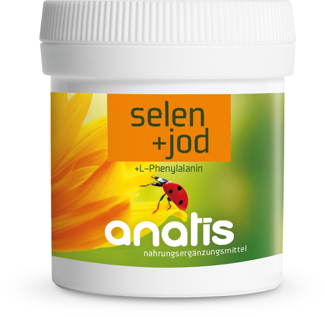 Selenium + Iodine, 60 capsules - anatis Naturprodukte - VitalAbo Online ...