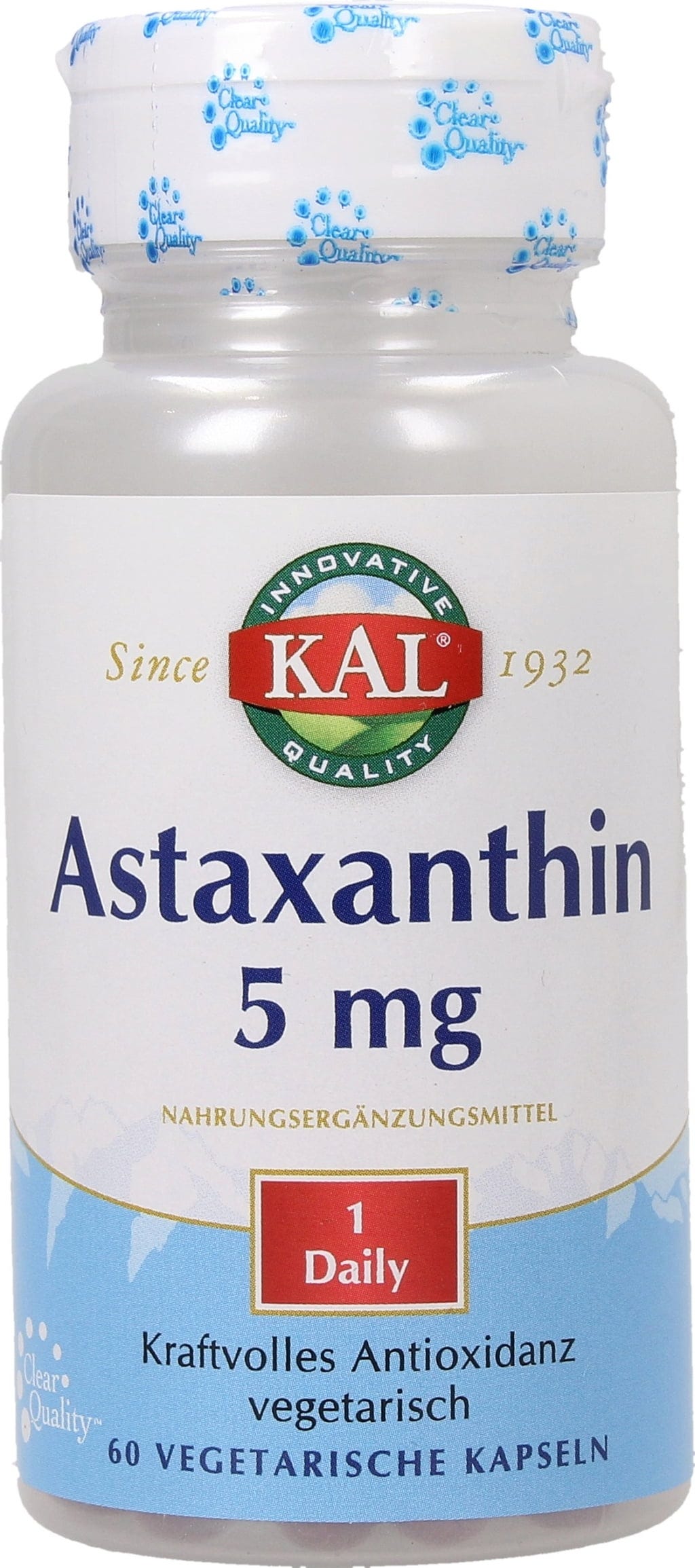 Astaksantin 5 mg, 60 veg. kapsule - KAL - Vitalabo web trgovina Hrvatska
