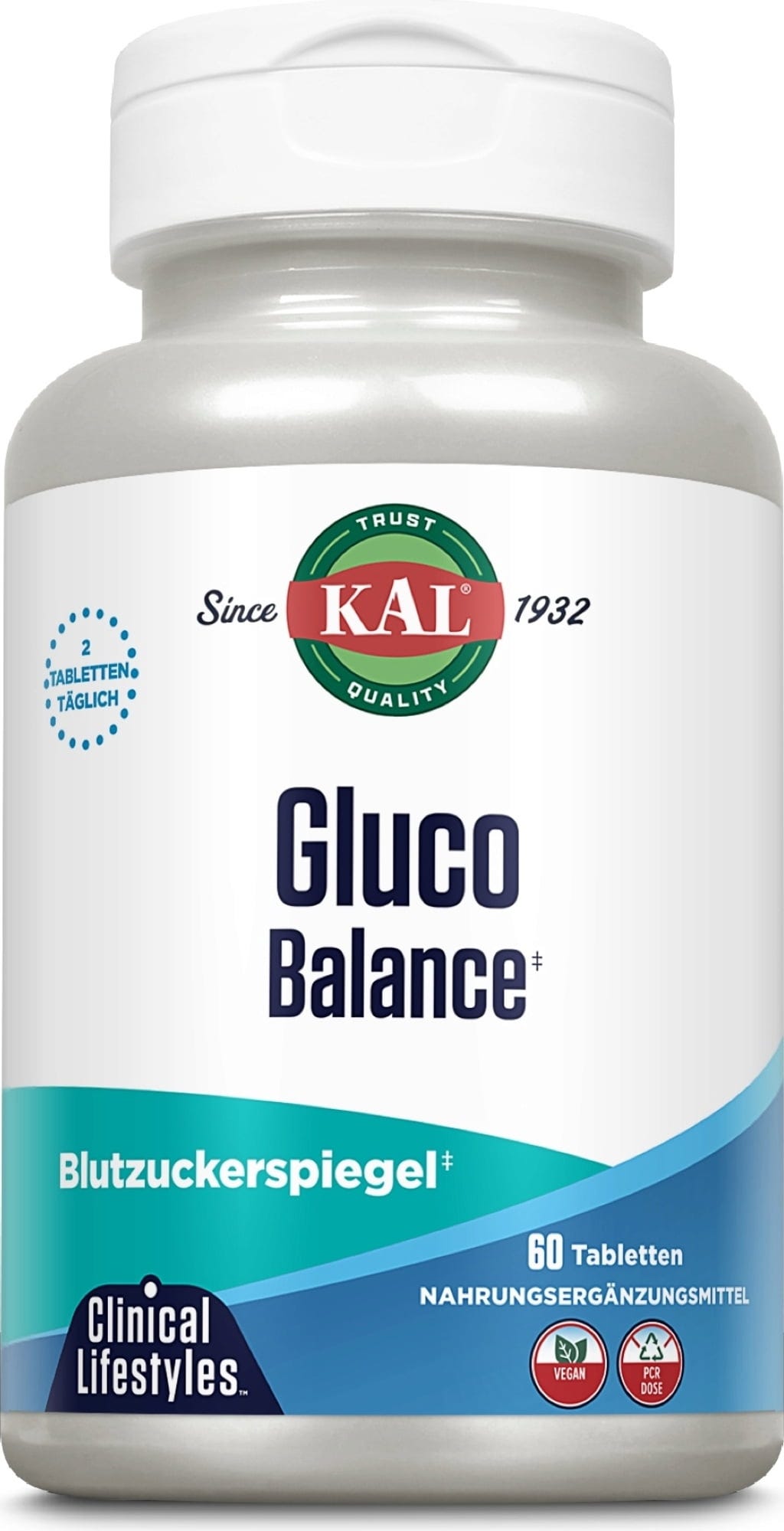 Gluco-Balance, 60 Comprimidos - KAL - VitalAbo Portugal