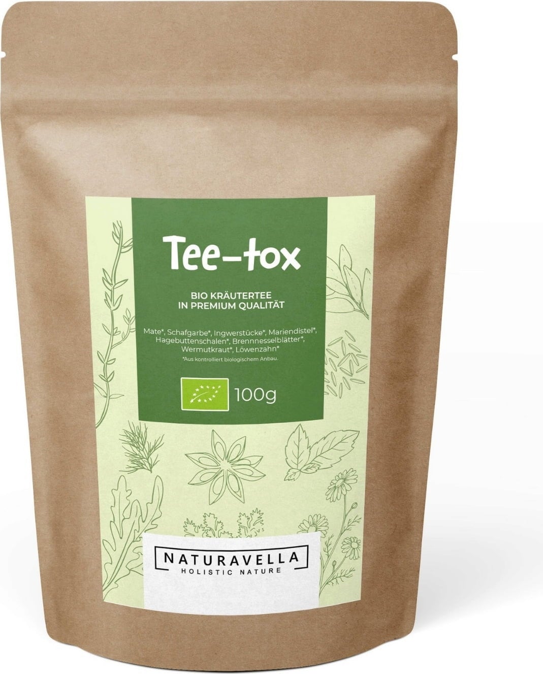 Tea-tox, 100 g - NATURAVELLA - VitalAbo Portugal
