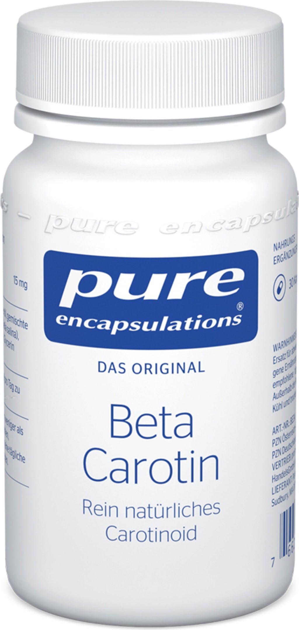 Beta Carotin - pure encapsulations - VitalAbo