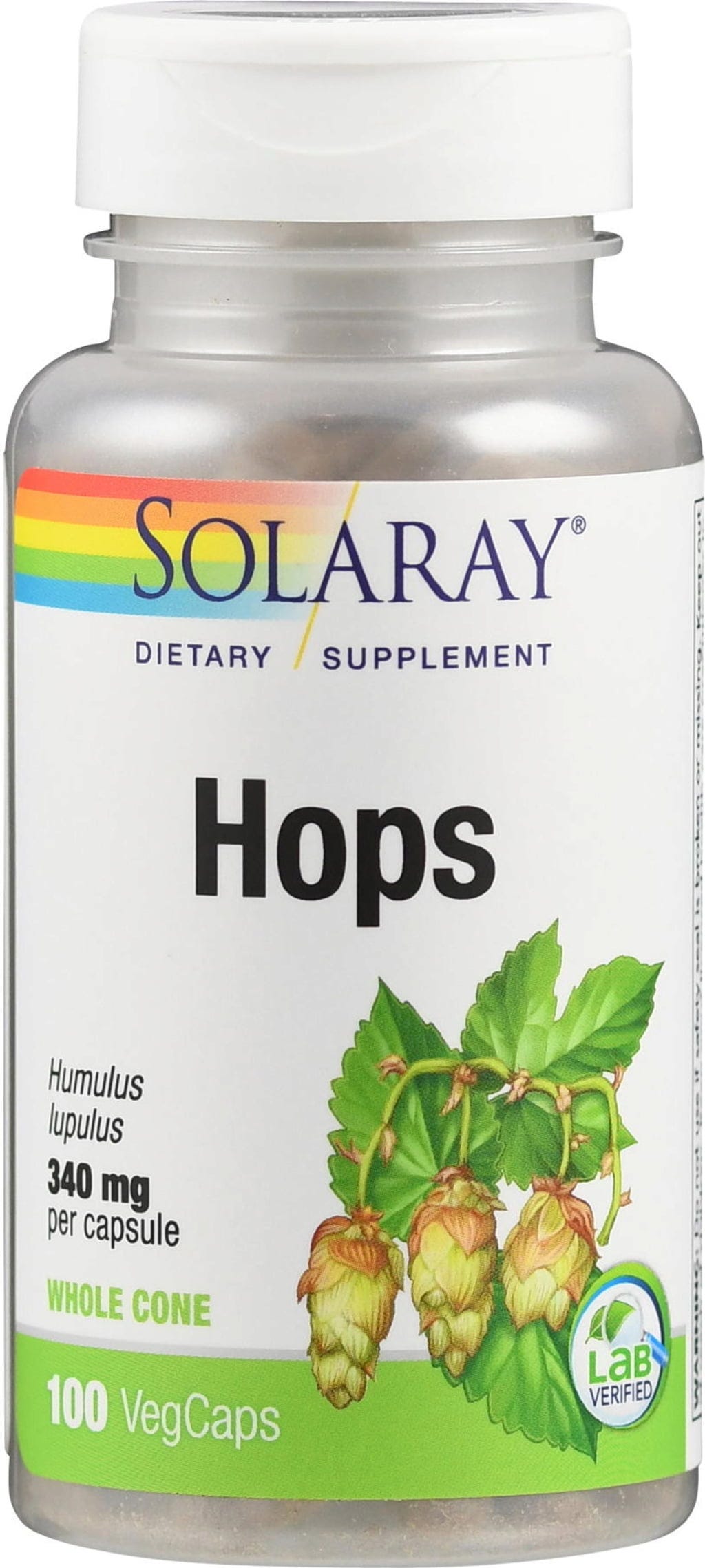 Kapsule hmelja, 100 veg. kapsule - Solaray - Vitalabo web trgovina Hrvatska