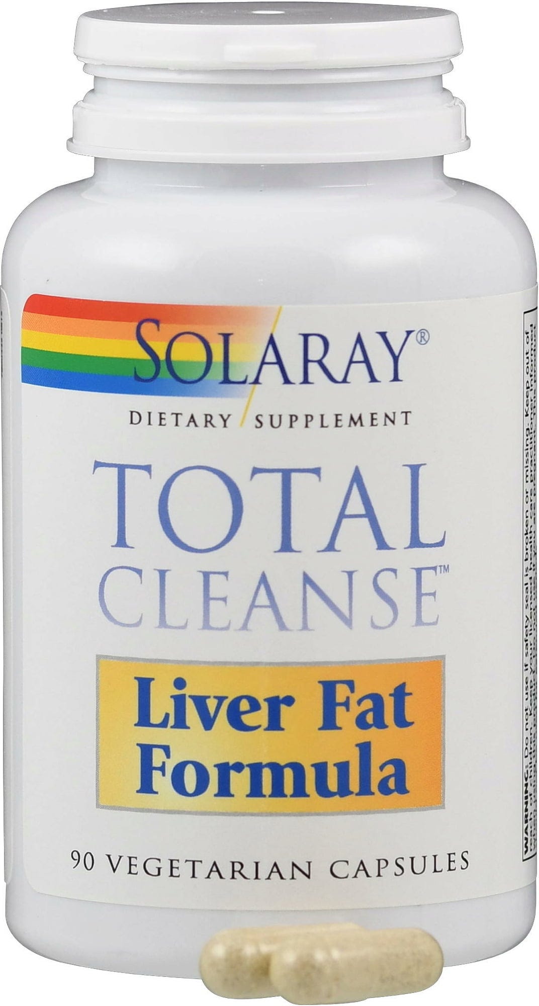Total Cleanse Liver & Fat Metabolism Cápsulas, 90 Cápsulas vegetais ...