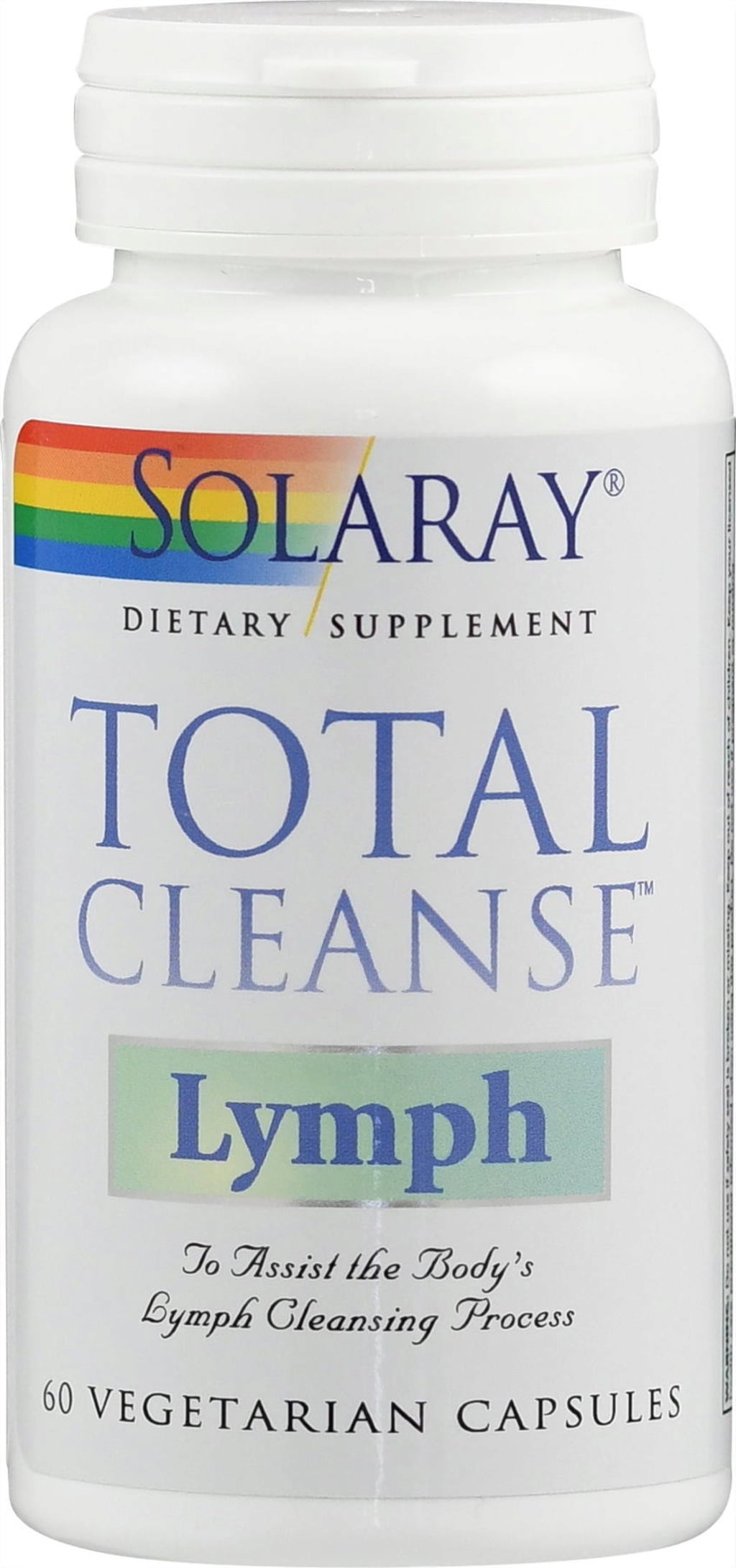 Total Cleanse Lymph Capsules, 60 Cápsulas vegetais - Solaray - VitalAbo ...