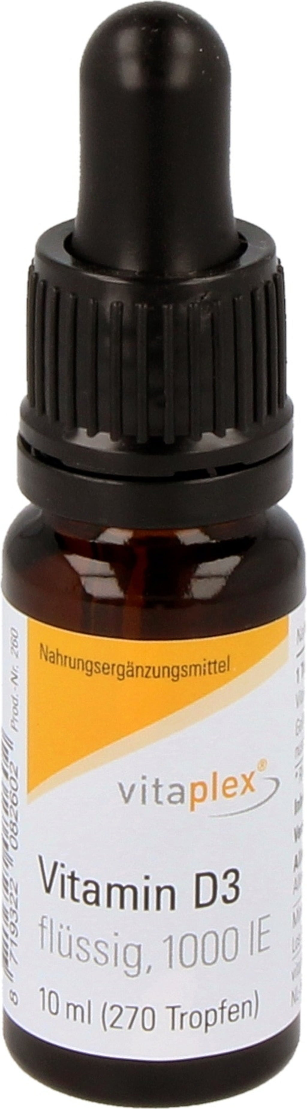 Vitamina D3 Líquida 1.000 IU - Vitaplex - VitalAbo Tienda Online España